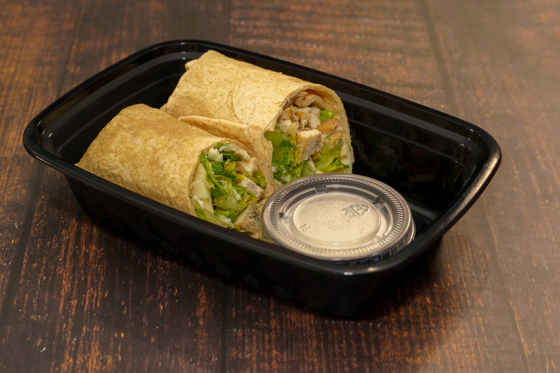 Chicken Caesar Wrap - 3 Peat Eats